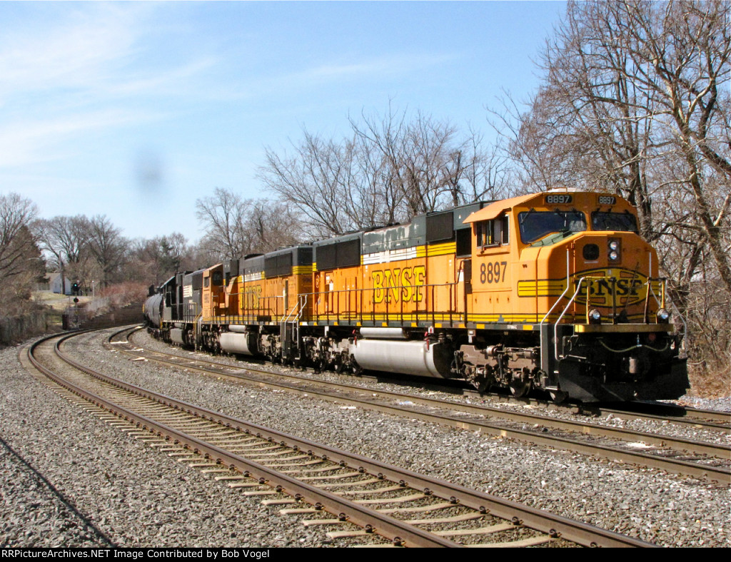 BNSF 8897 and 9963
